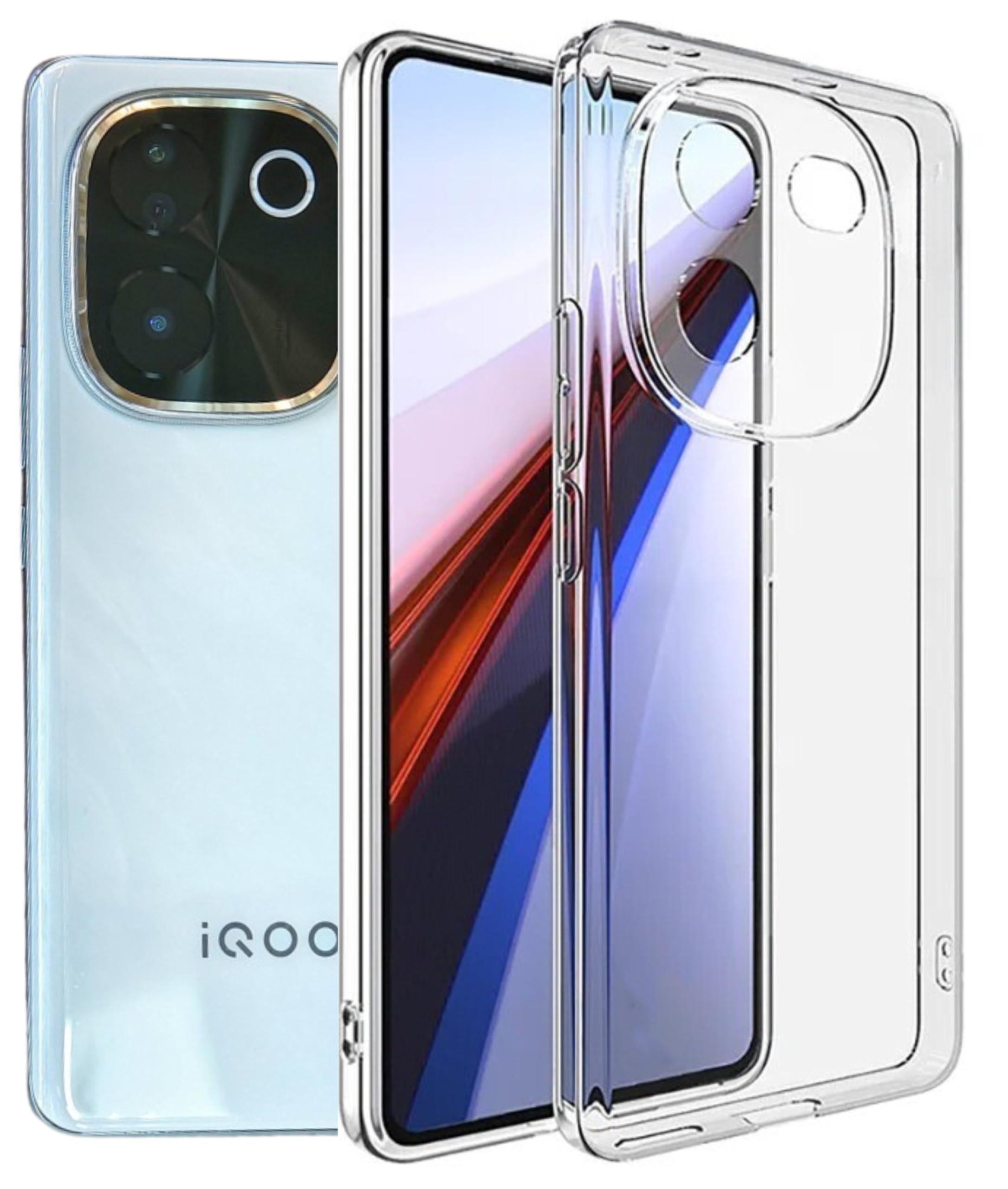 Designerz hub® iQOO Z9s Pro 5G / Vivo T3 Pro 5G Back Cover | Protective ...
