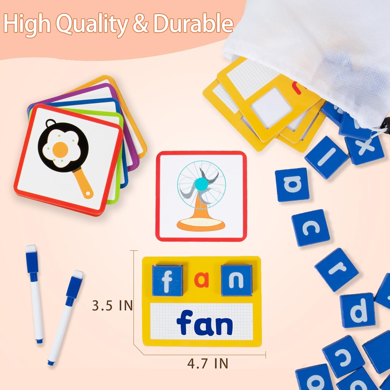 Short Vowel CVC Word Spelling Games Wooden Australia | Ubuy