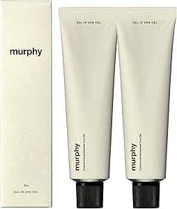 Amazon | murphy マーフィー | オールインワンジェル 無香料 2本セット 薬用 オールインワン 高保湿 メンズ スキンケア 化粧水 美容液 乳液 アフターシェーブ 無添加 ...