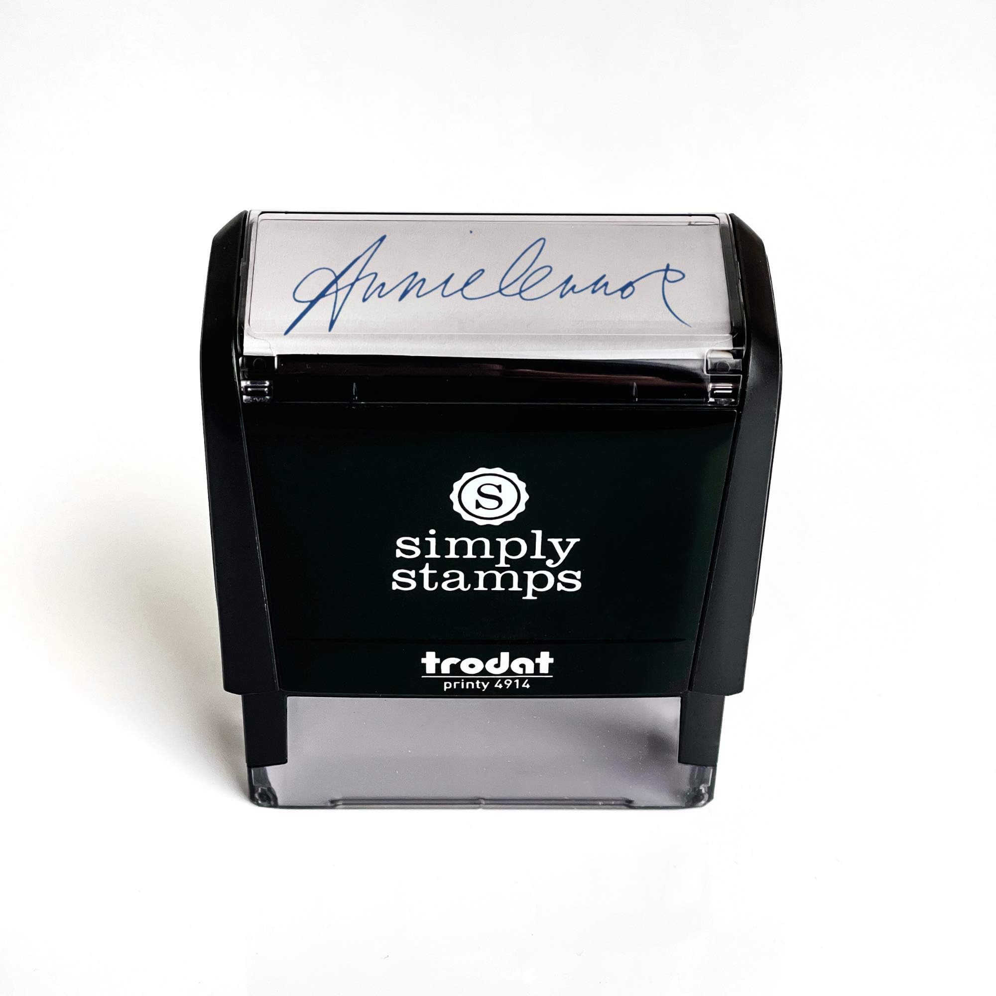 Amazon.com : Custom Signature Stamp - Self Inking Personalized ...