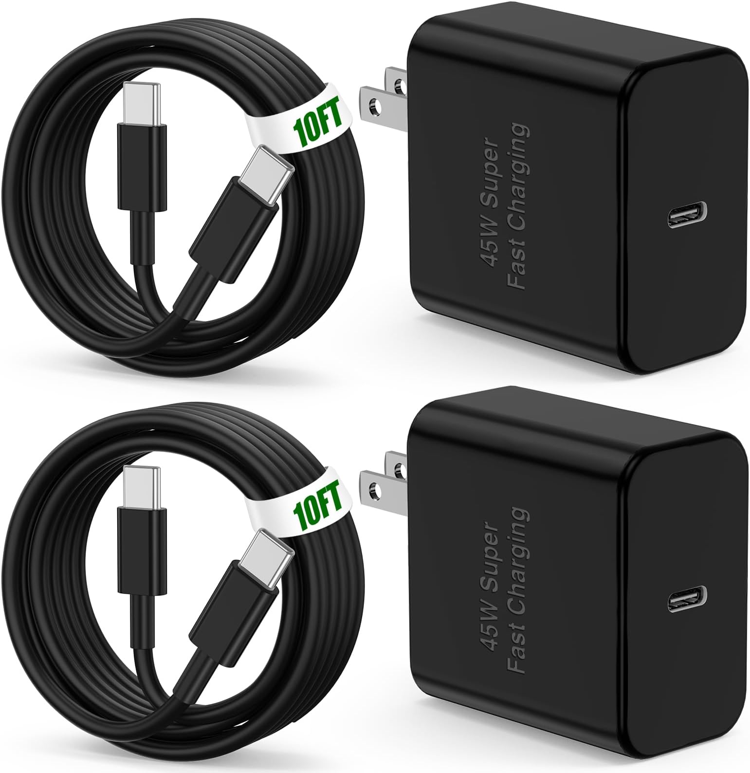 Amazon.com: 45W Super Fast Charger Type C for Samsung Galaxy S25 S24 ...