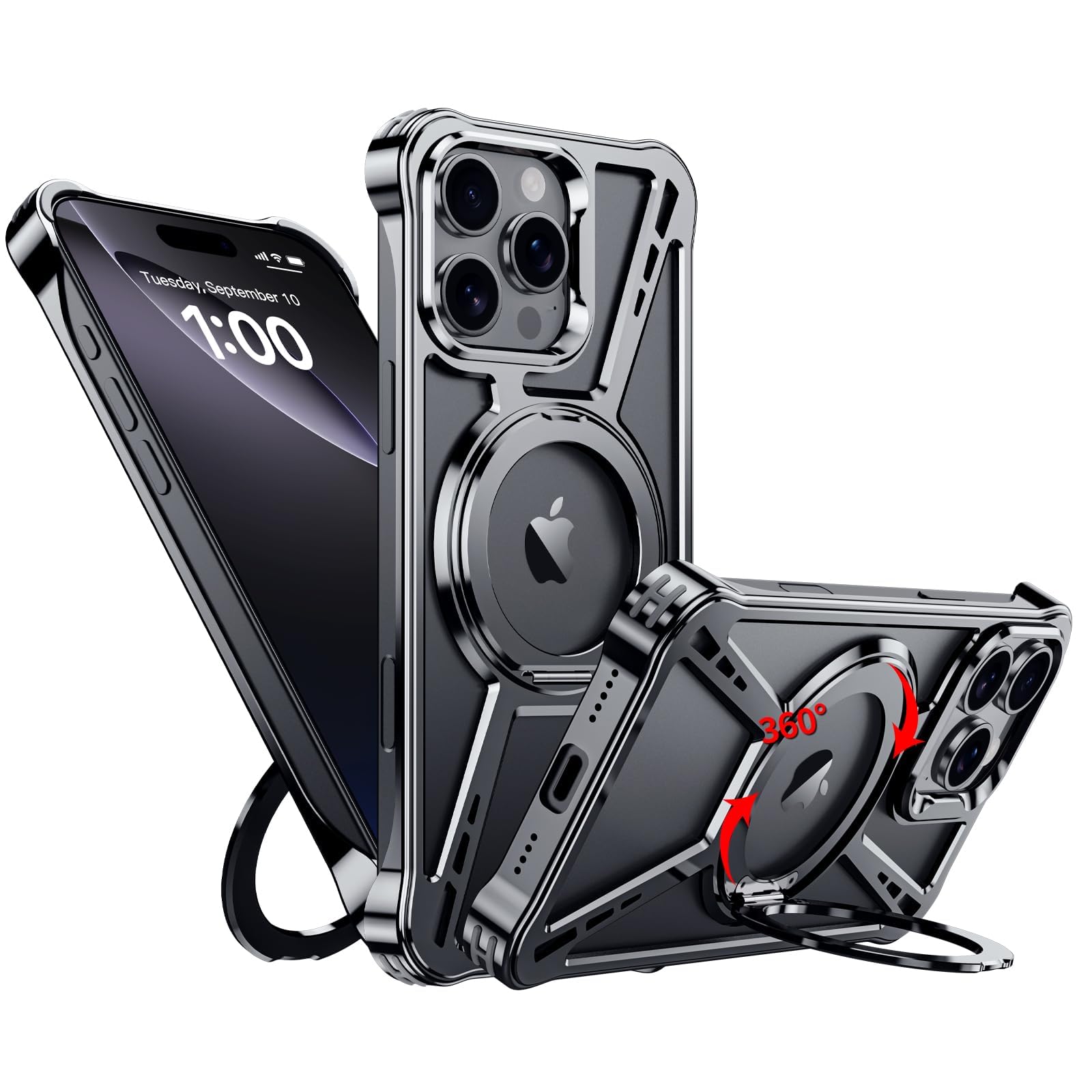 KASTWAVE X Case for iPhone 16 Pro Max, Slim Shockproof Thin Cases with ...