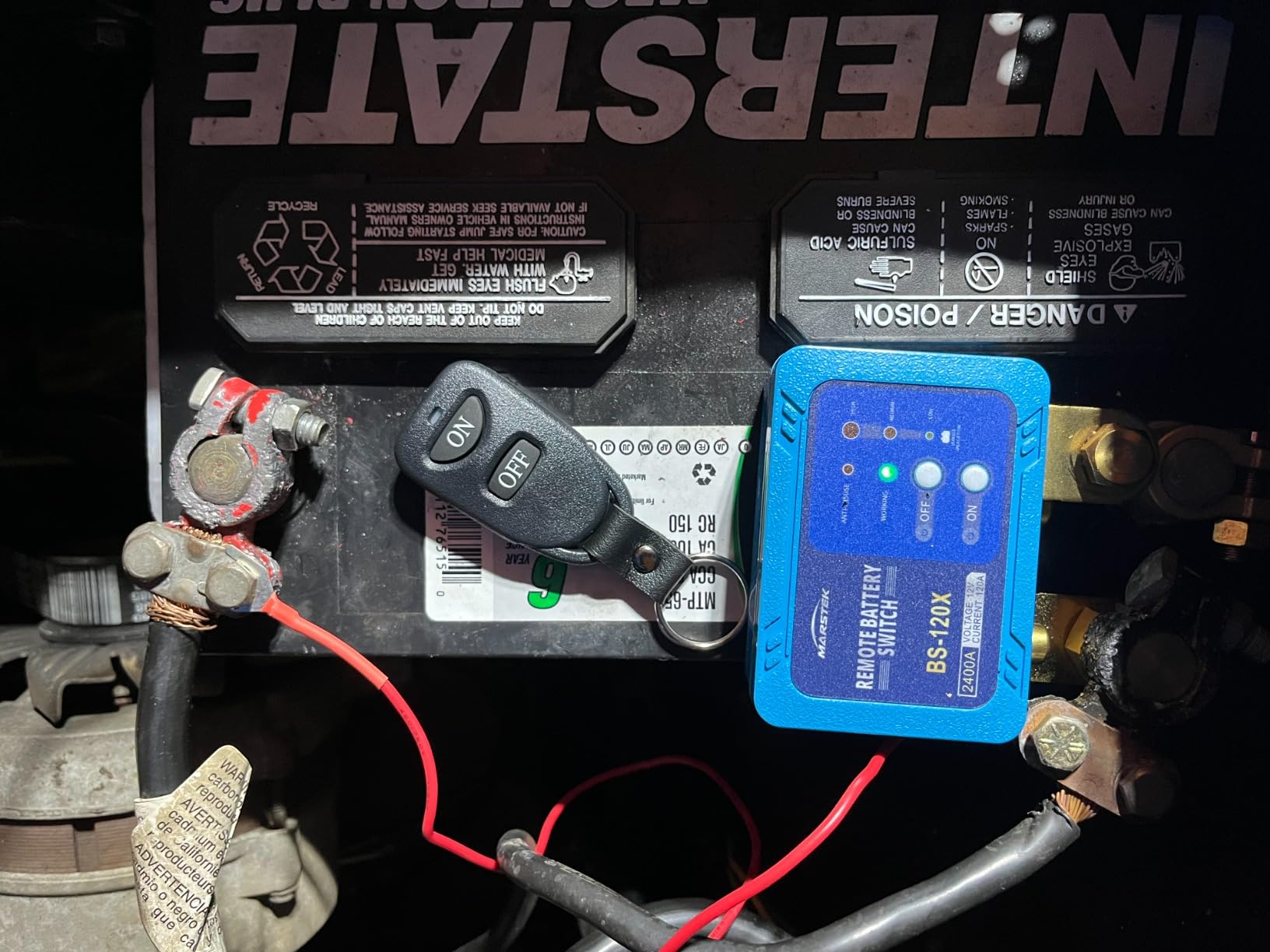 $10/mo - Finance Kill Switch for Car, Battery Cut Off Switch 12V 120A ...