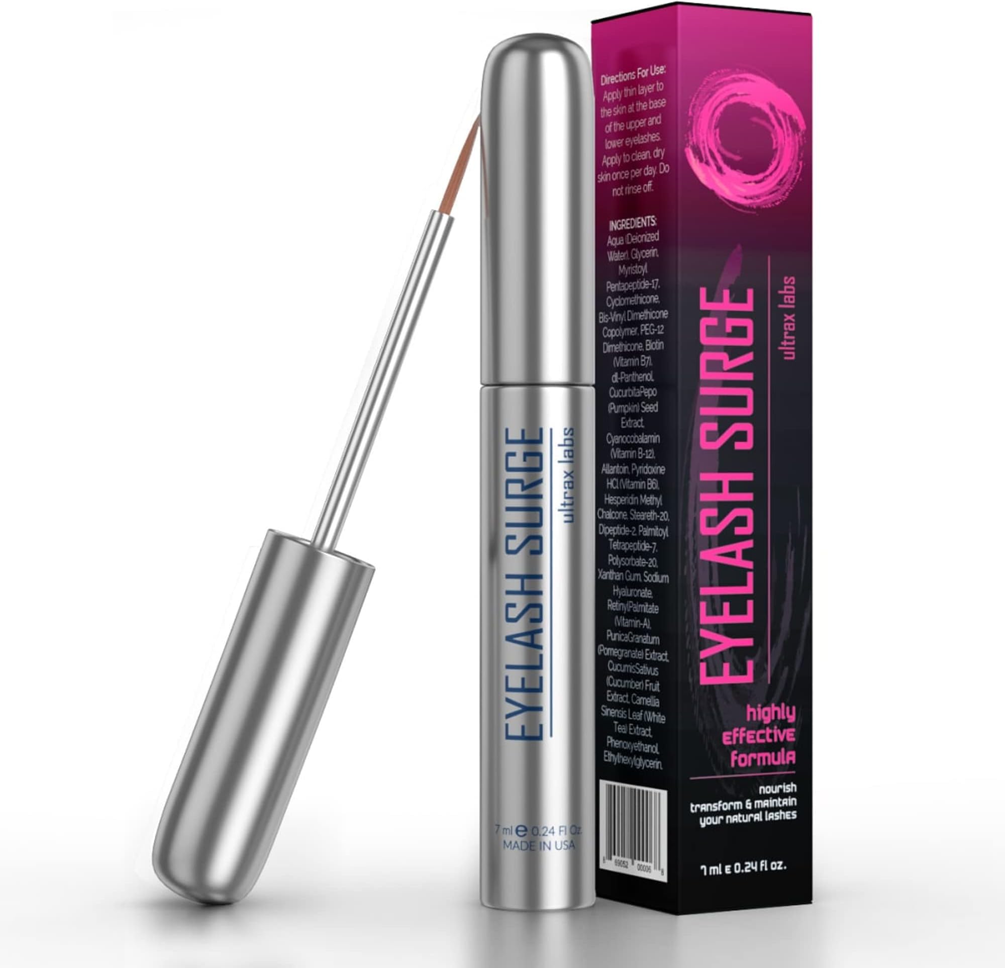 Amazon.com: Lash Serum - 8ml Rapid Eyelash Growth Serum, Lash Serum for ...