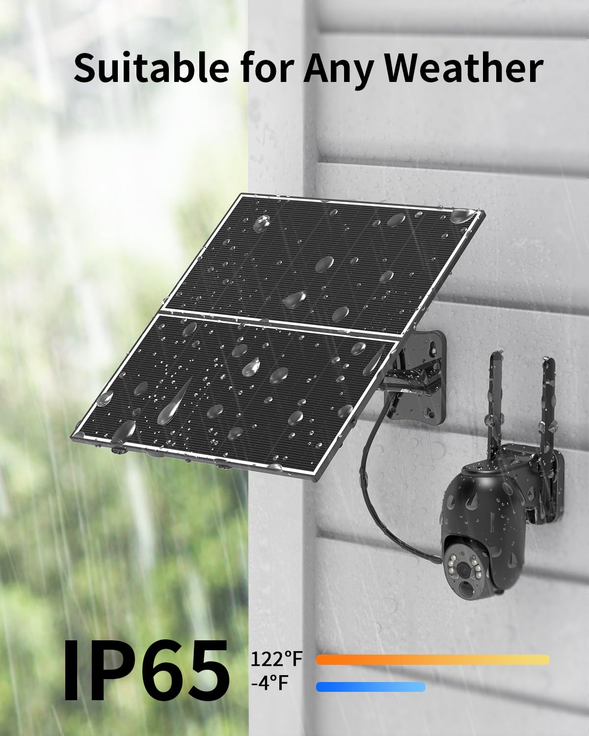 Solar Powered Recorders LS VISION Wireless 4G Battery CCTV Sim Card