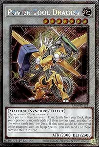 Amazon.com: Power Tool Dragon (Platinum Secret Rare) - RA04-EN135 ...