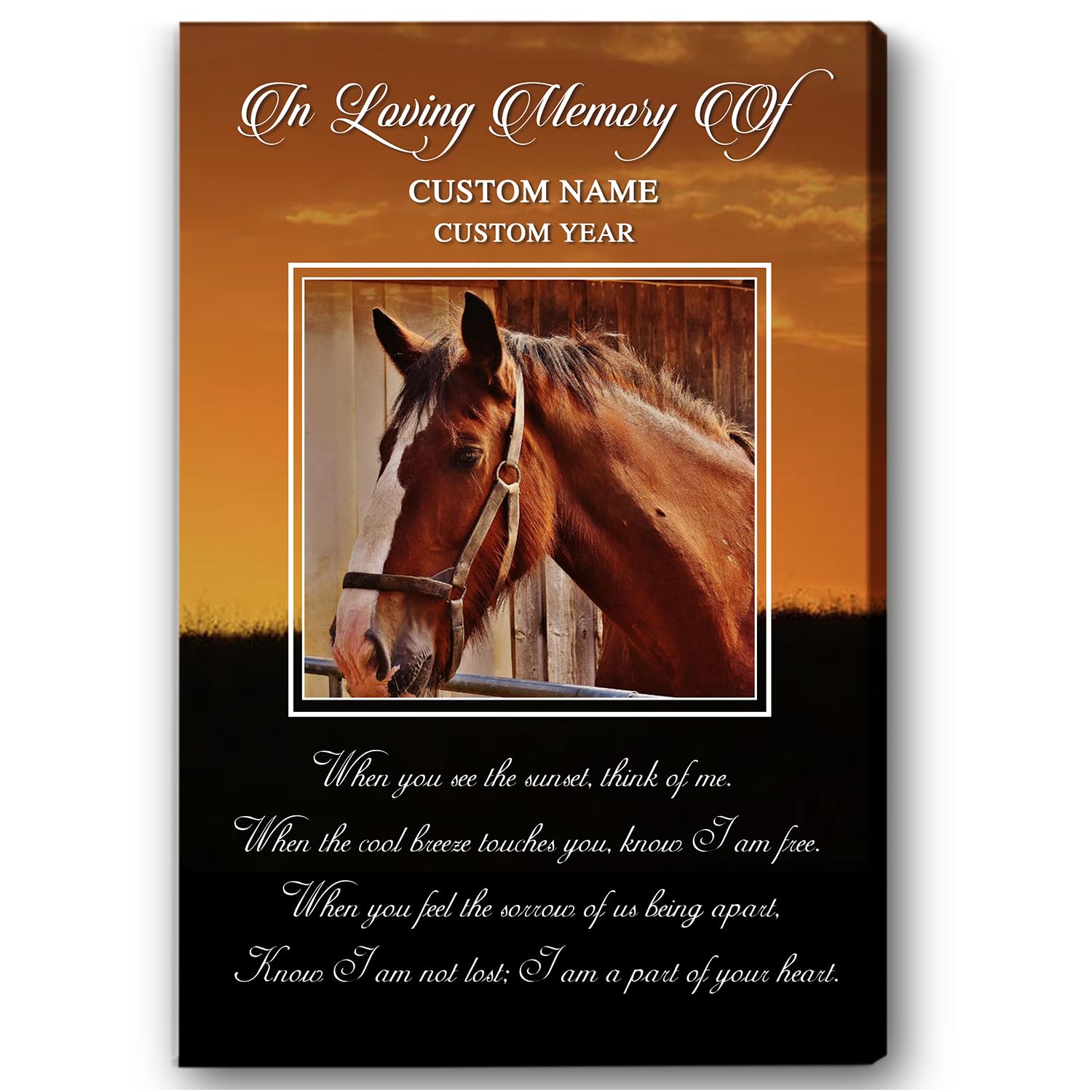 Memory Horse Quotes Horse Tribute Memorial Original Spiritual Sympathy