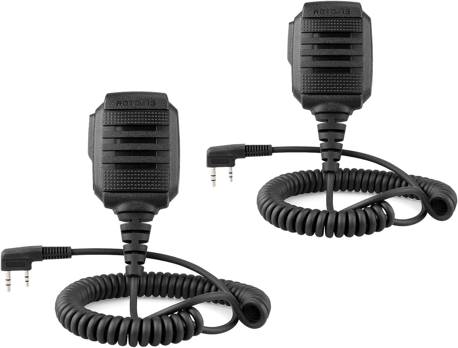 Amazon.com: Retevis Walkie Talkie Speaker Mic,IP54 Waterproof Shoulder ...