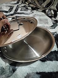 SOLARA Pre Seasoned Cast Iron Paniyaram Pan 12 Cavities 8 Inch, 20 cm ...