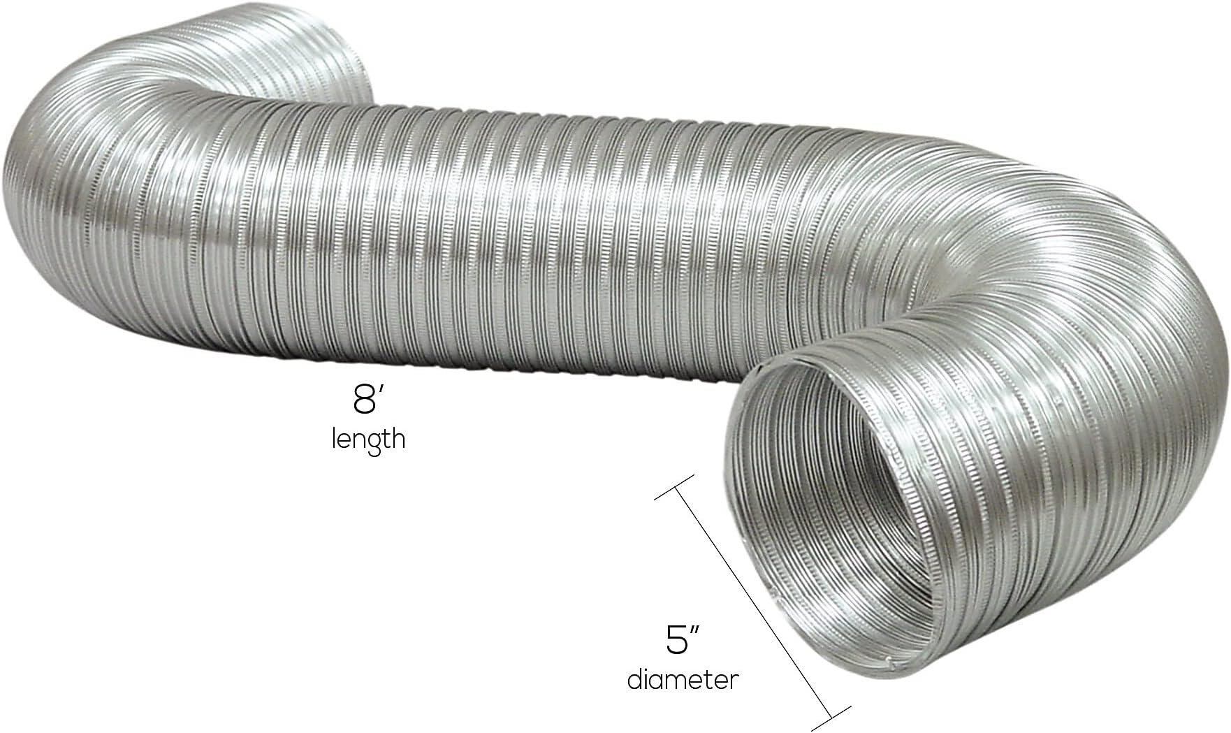 Rubber-Cal Aluminum Flex 280 - Compressible - 5" ID - Amazon.com
