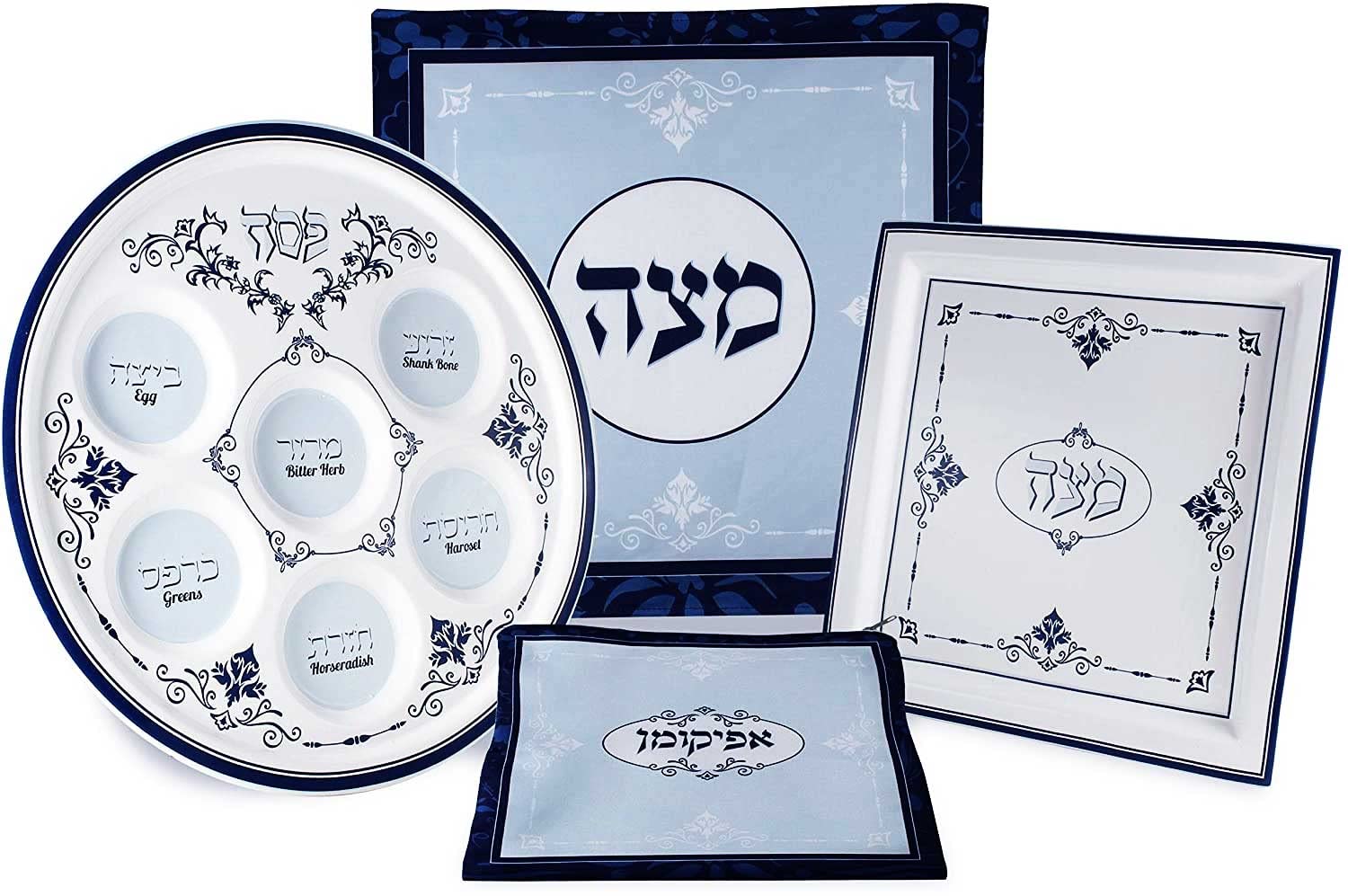 Snapklik.com : Zion Judaica Passover Seder Set Renaissance Collection ...