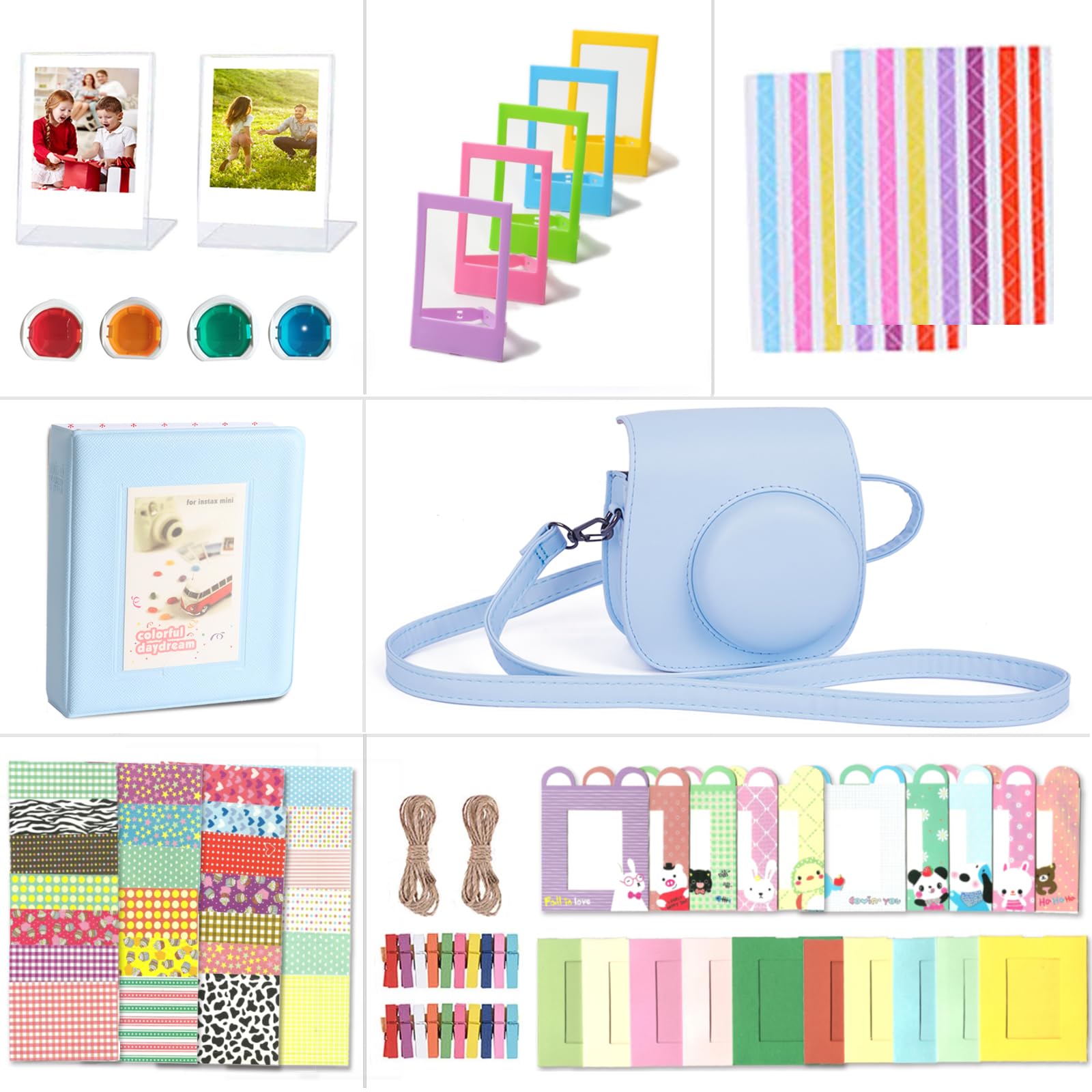 Riosin Instant Mini 12 Accessories Compatible with Fujifilm Instax Mini ...