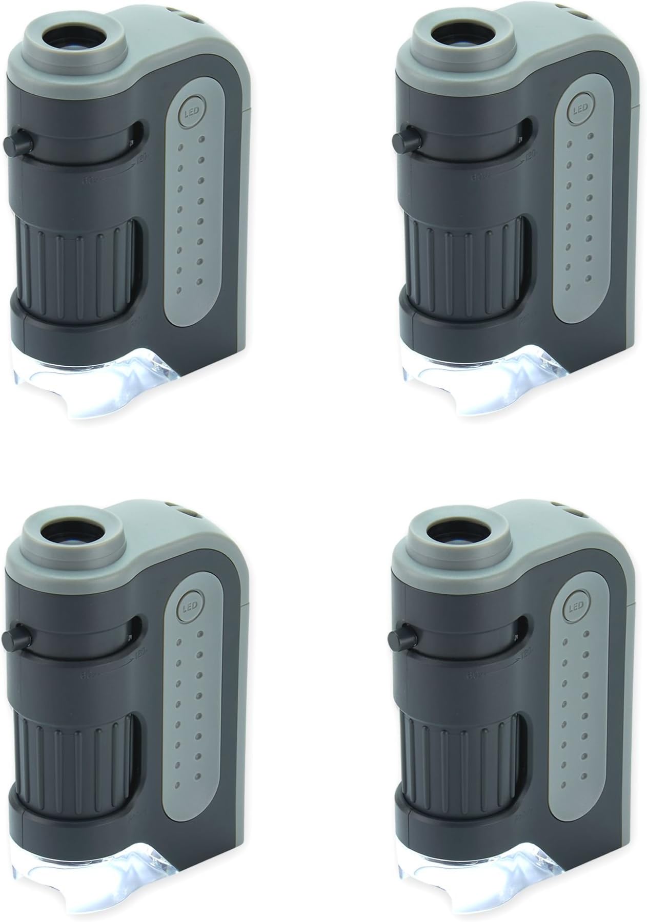 Amazon.com : Carson MicroBrite Plus 60x-120x Power LED Lighted Pocket ...