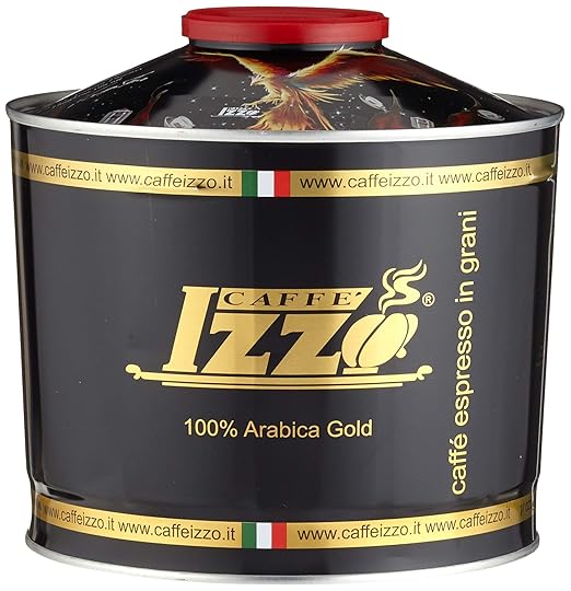 Izzo Caffé Izzo Espresso 100% Arabica Bohnen, 1er Pack (1 x 1 kg ...