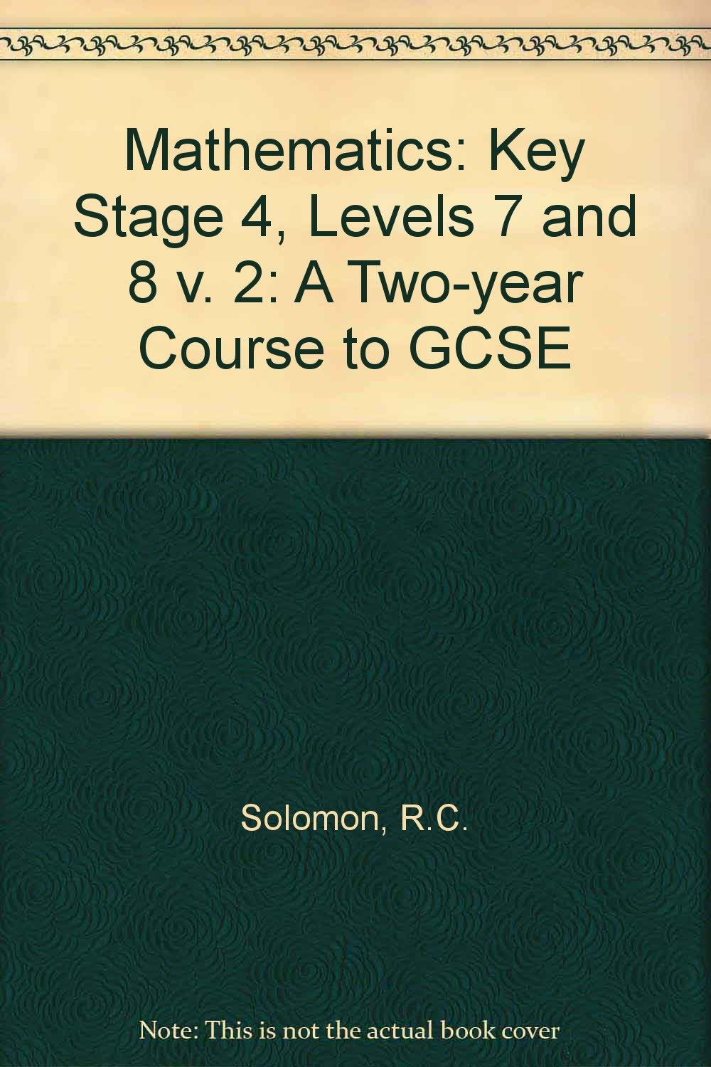 Amazon.com: Mathematics (v. 2): 9781873981221: R.C. Solomon: Books
