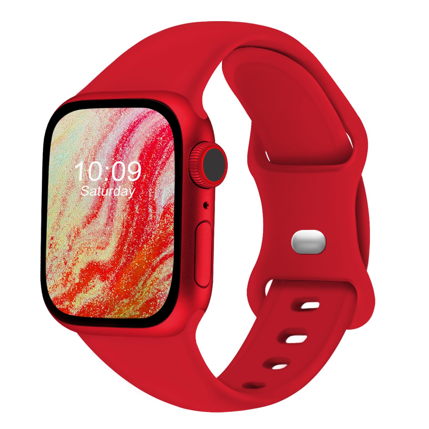 Amazon.com: CREFORT Sport Bands Compatible with Apple Watch 38mm 40mm ...