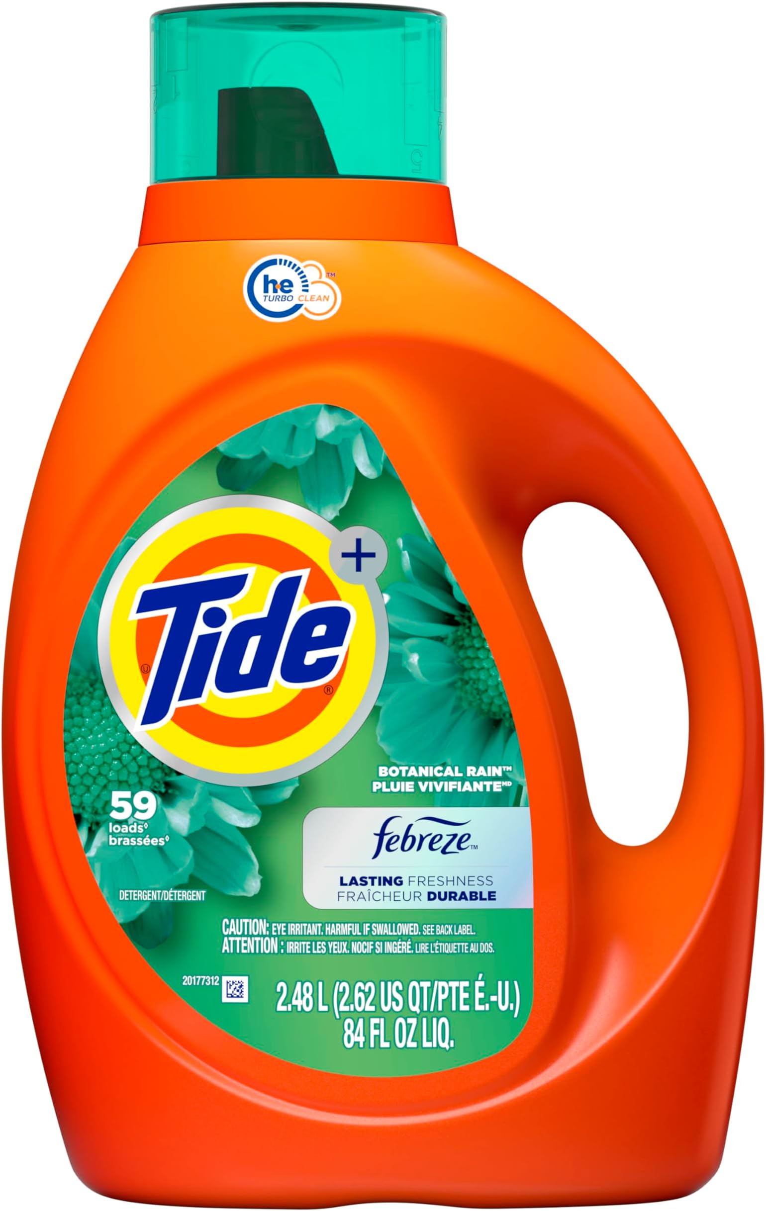 Amazon.com: Tide Plus Febreze Freshness HE Turbo Clean Liquid Laundry ...