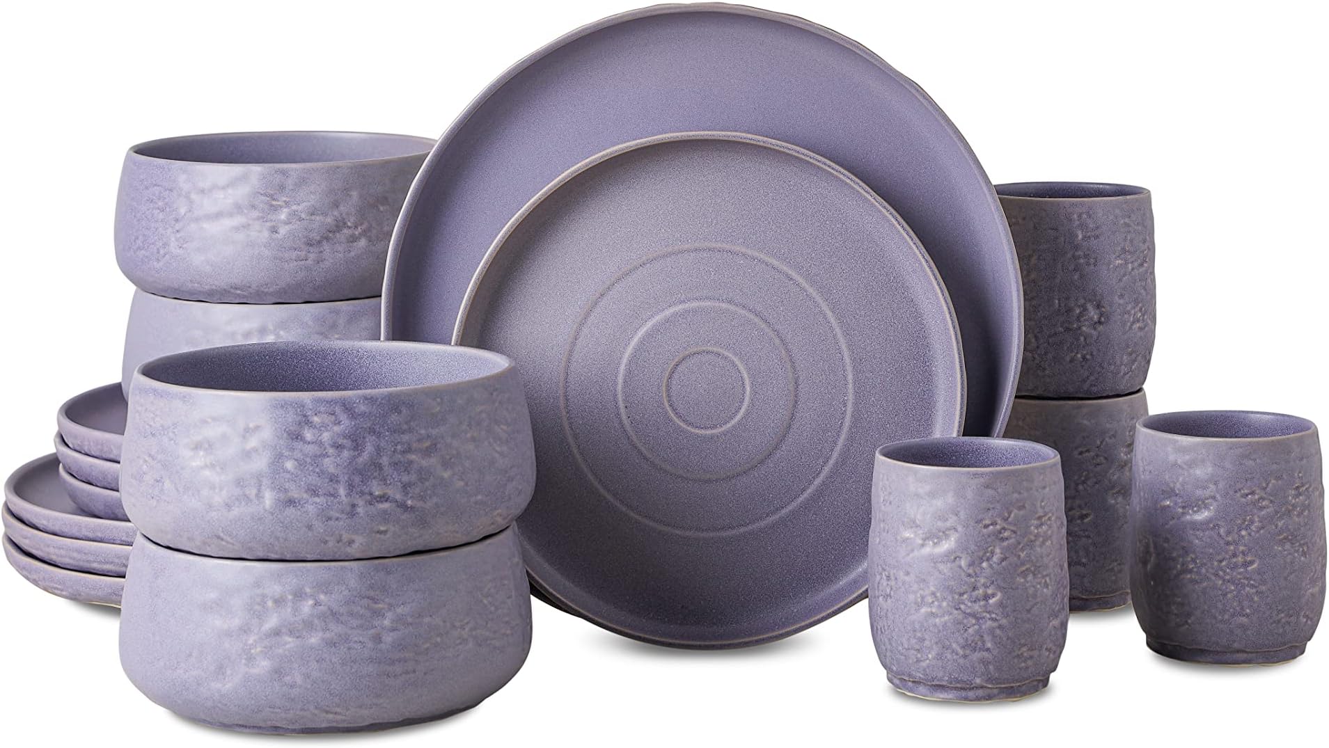 Amazon.com | Rachael Ray Cucina Dinnerware 16-Piece Stoneware ...