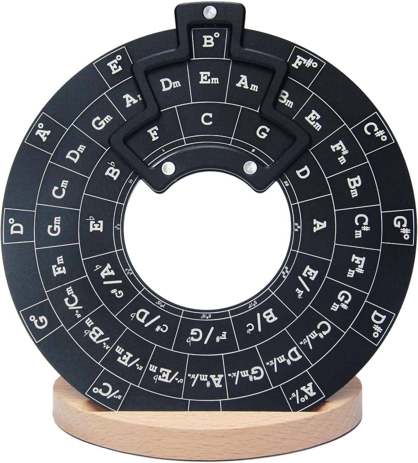 Amazon.com: Circle of Fifths Wheel Metal Chord Wheel Melody Tool with ...