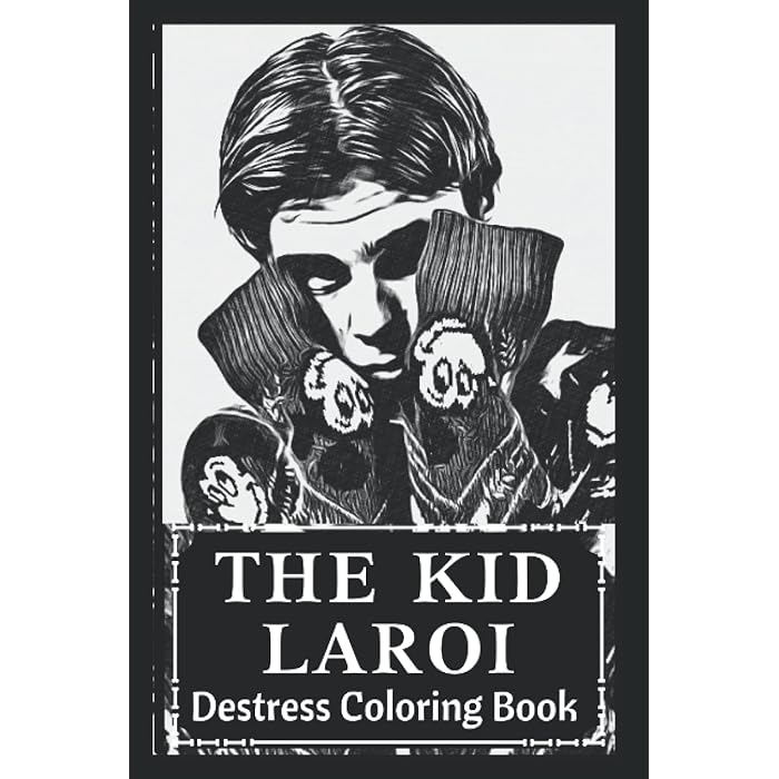Buy Destress Coloring Book: The Kid LAROI Inspired Stress Relieving ...