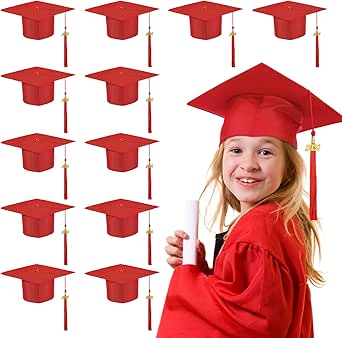 Amazon.com: Bigmeta 12 Pcs 2024 Preschool Kindergarten Graduation Caps ...