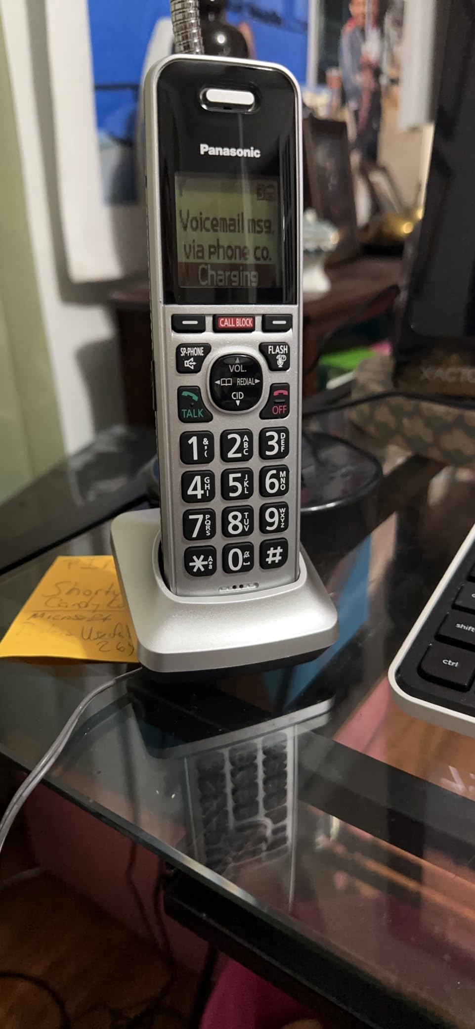 Amazon.com: Panasonic Cordless Phone with Headset Bundle - KX-TG994SK 4 ...