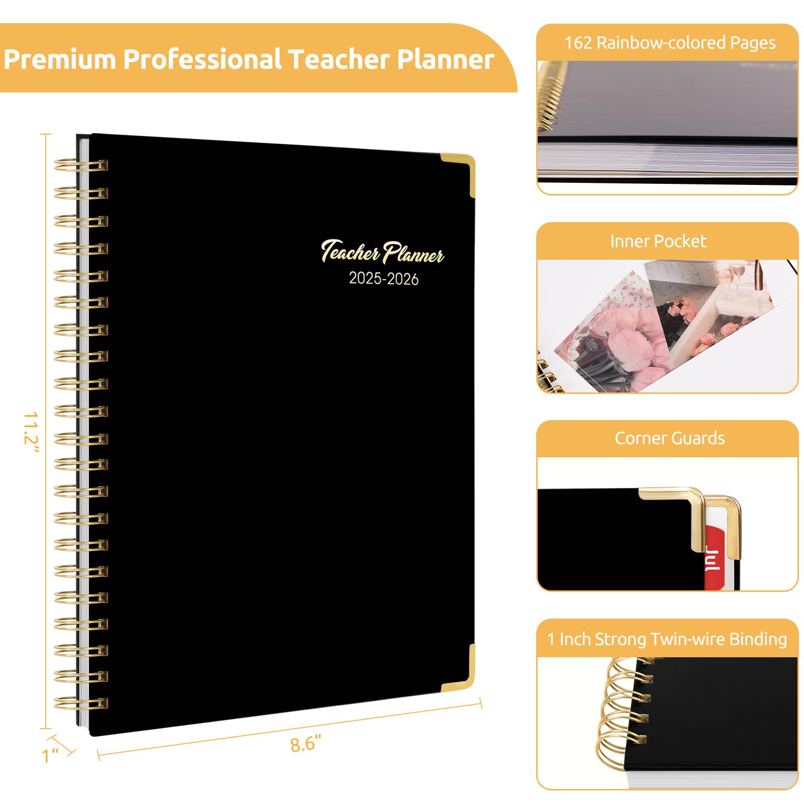 Daily Planner 2025-2026 2024-2025 Teacher Planner - Teacher Lesson ...