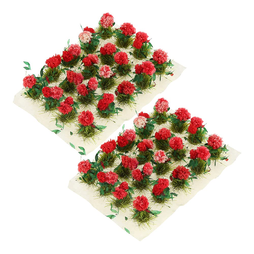 Amazon.com: Yetaha 40 PCs Miniature Flower Vegetation Groups Dollhouse ...