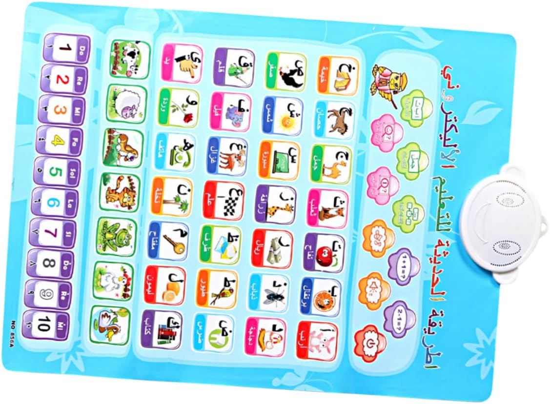 Amazon.com: VILLFUL Children's Wall Chart Alphabet Educational Poster ...