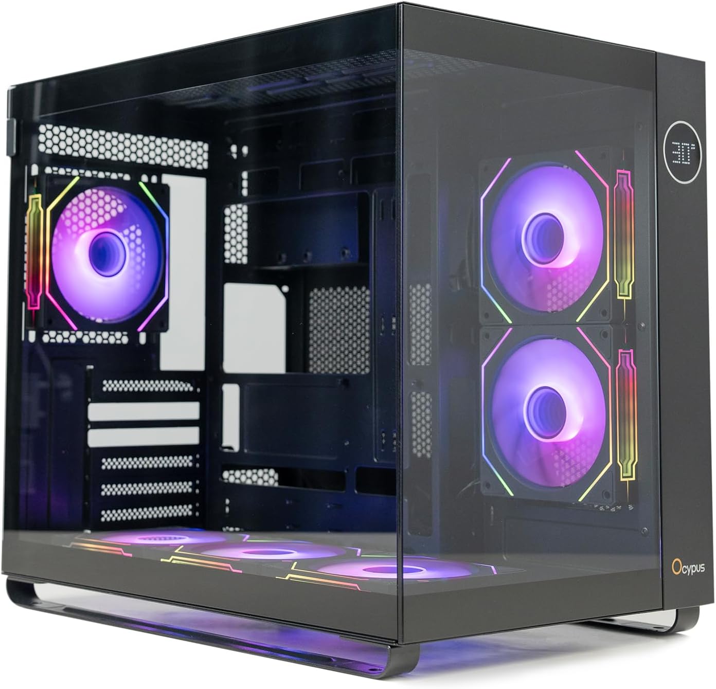 Iota C70 Mid-Tower PC Gehäuse for ATX/MATX/ITX/YTX,Large Capacity PC Gaming Case with Pre ...