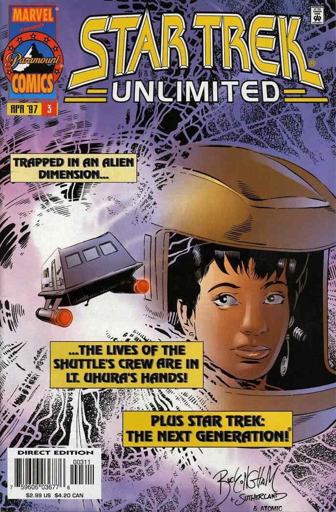 Star Trek Unlimited #3 : Message in a Bottle (Marvel Comics): Dan ...