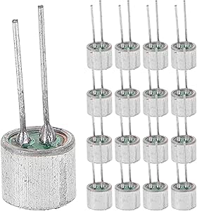 Amazon.com: jojofuny 20pcs Cylindrical Electret Condenser Microphone ...