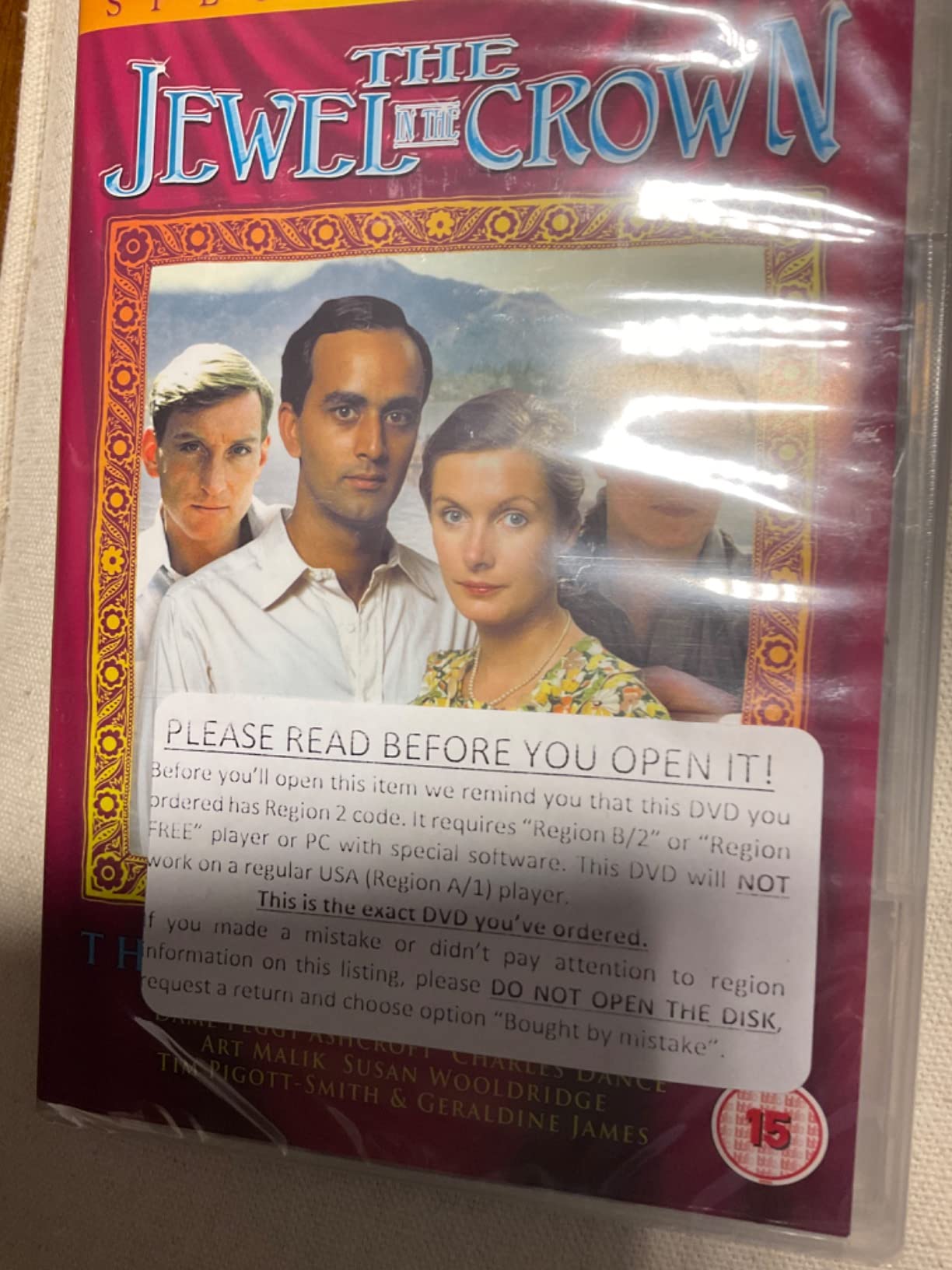 Amazon.com: The Jewel In The Crown: The Complete Series [DVD] : The ...