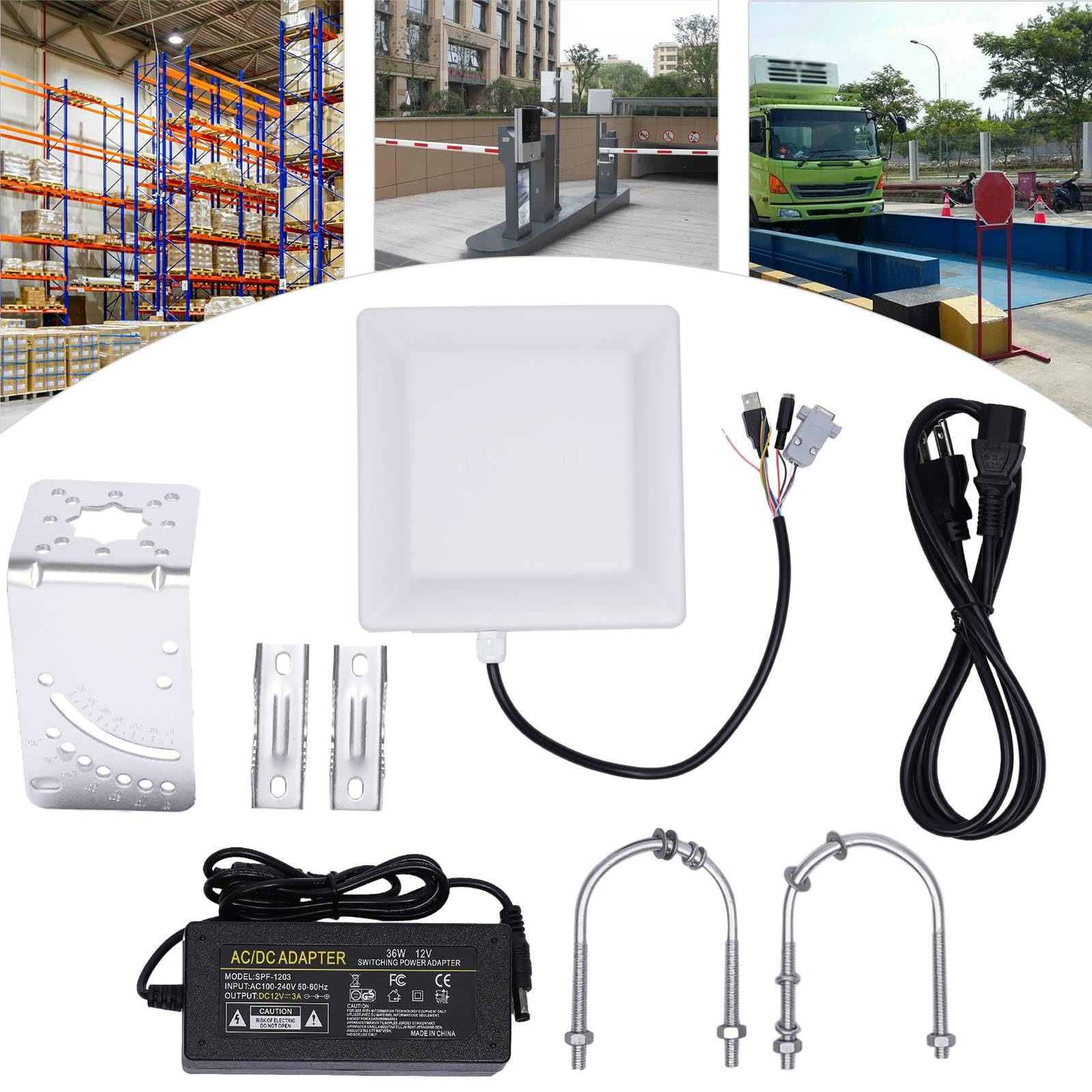 Rfid Reader Long Range SI803 Integrated Reader 15-30m Long Range IP67 ...
