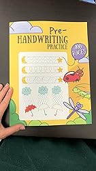 Pre-writing Skills Practice Workbook 100 pages Pre-handwriting Activity ...