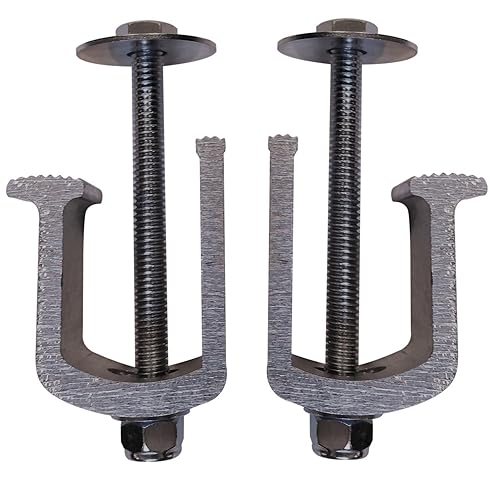 Snapklik.com : (2 Pack) Easy Mount - Truck Tool Box Clamps - Aluminum ...