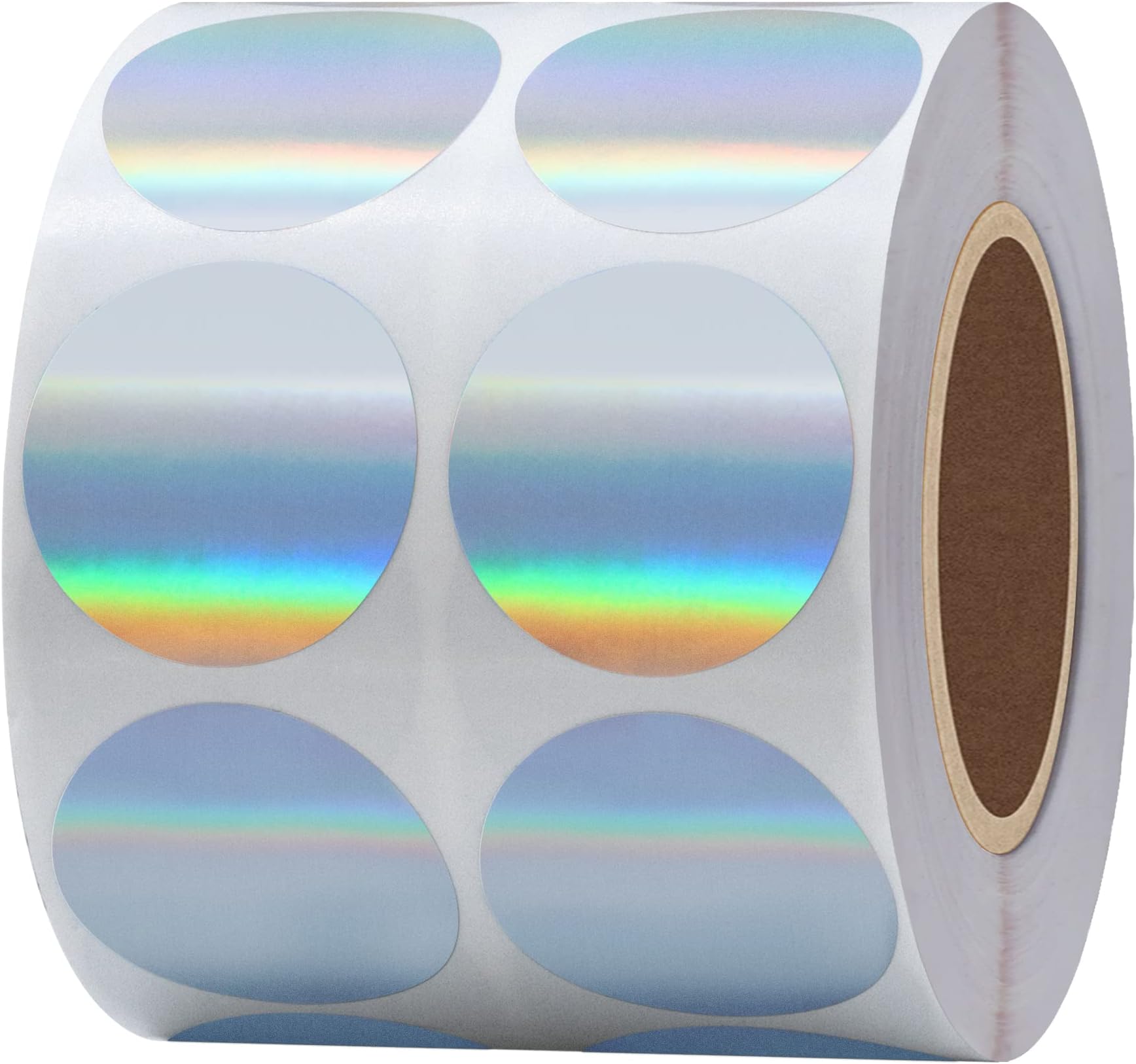 Hylabelest Silver Holographic Round Dot Stickers 1 Inch Color Coding ...