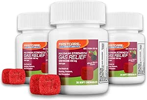 Amazon.com: FirstCare® Gas Relief Soft Chewables | Simethicone 250 mg ...