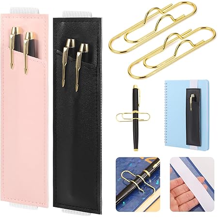 Amazon.com : MXRS Pen Clips, Stainless Steel Paper Clip Holder for ...