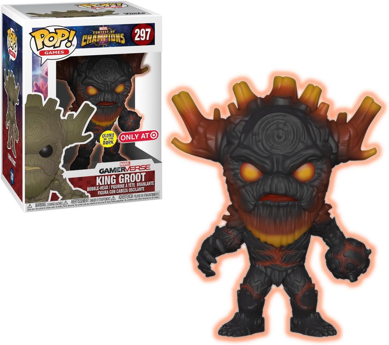 Funko King Groot [Glow-in-Dark] (Target Exclusive): Marvel - Contest of ...