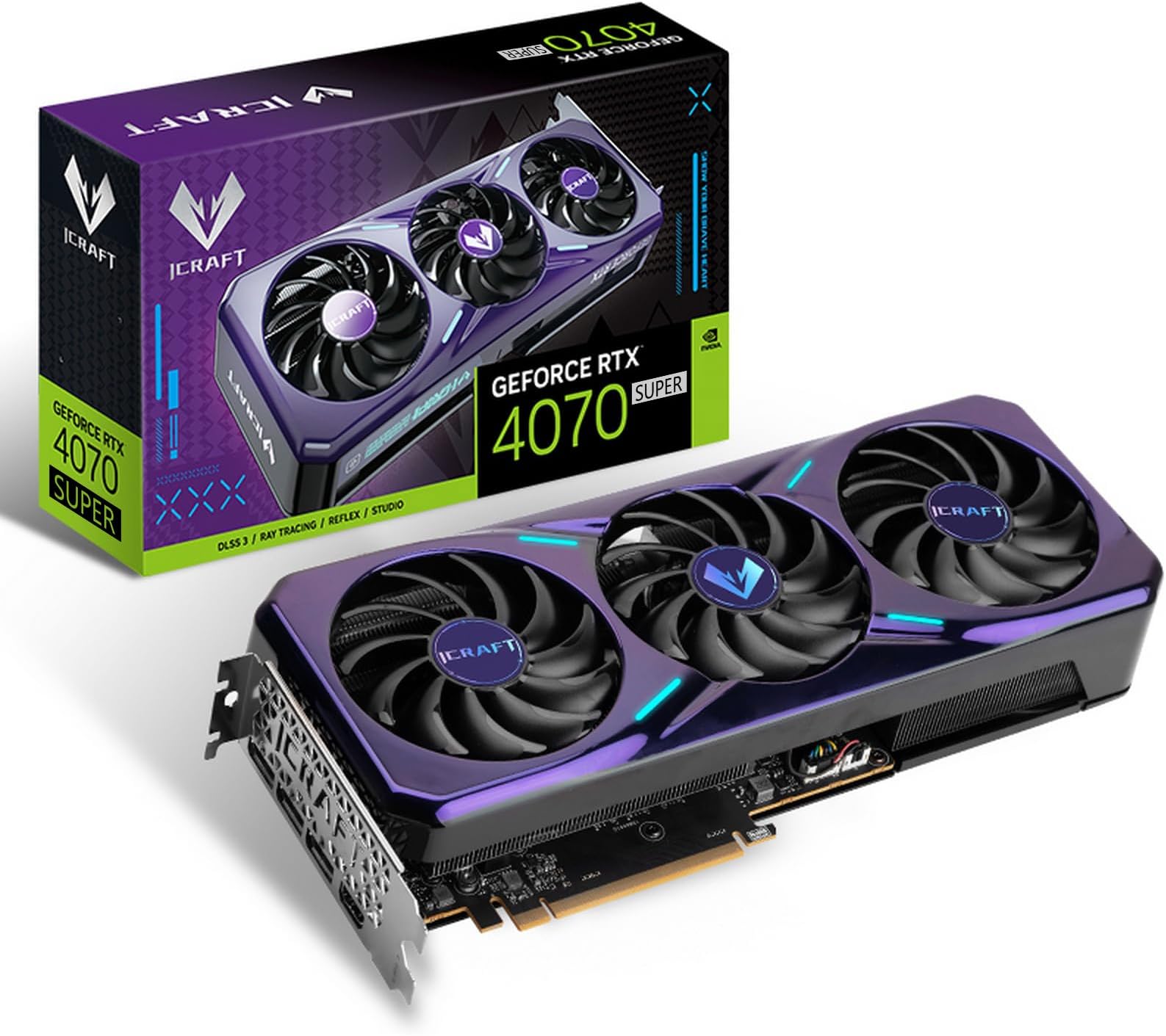 Amazon.com: maxsun GeForce RTX 4070 Super iCraft 12GB Video Gaming ...
