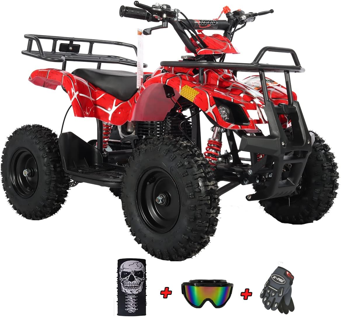 Amazon.com: X-PRO Eagle 40cc ATV 4 Wheelers 40cc ATV Quads Quad with 6 ...
