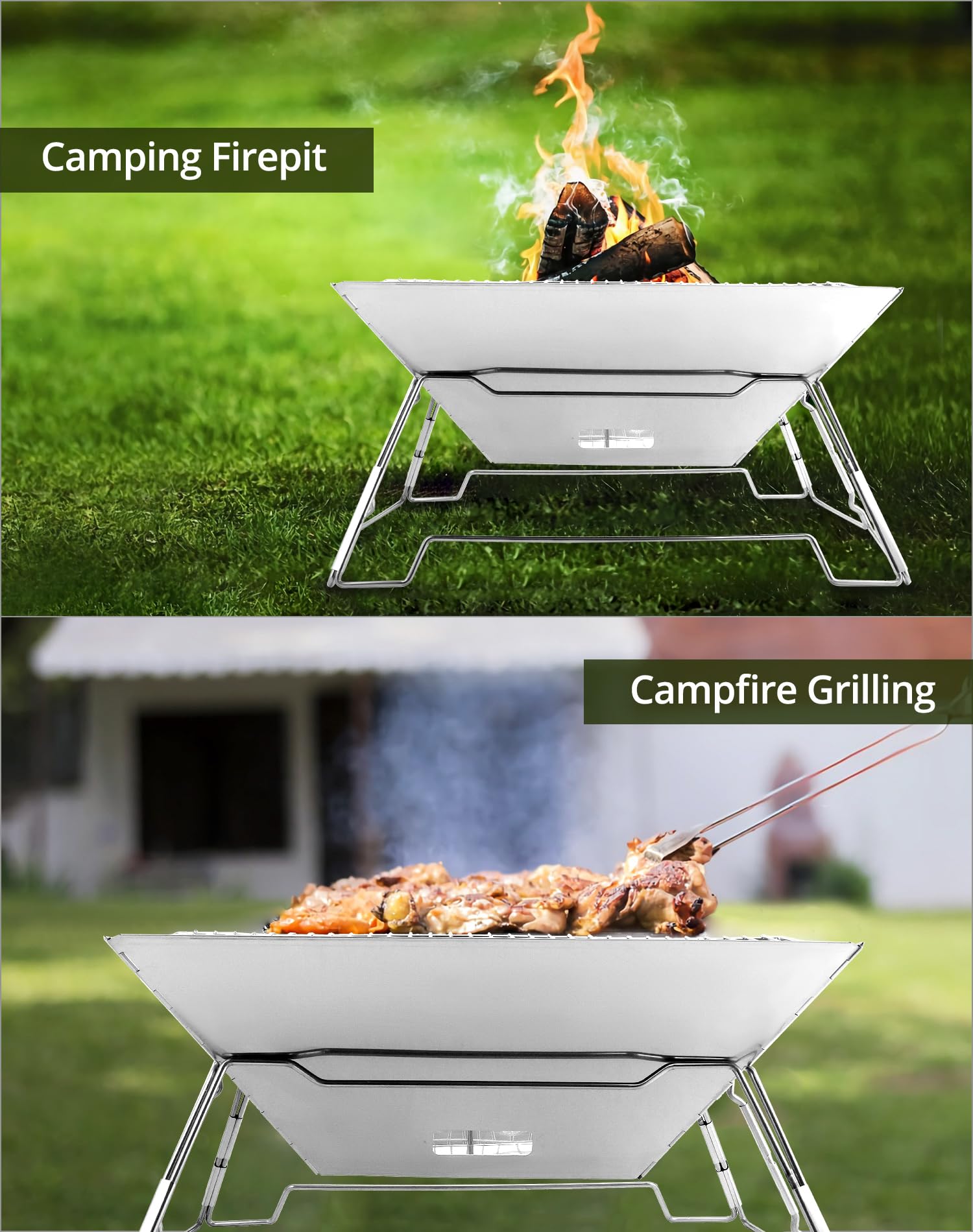 Fire Pit Grill Kit