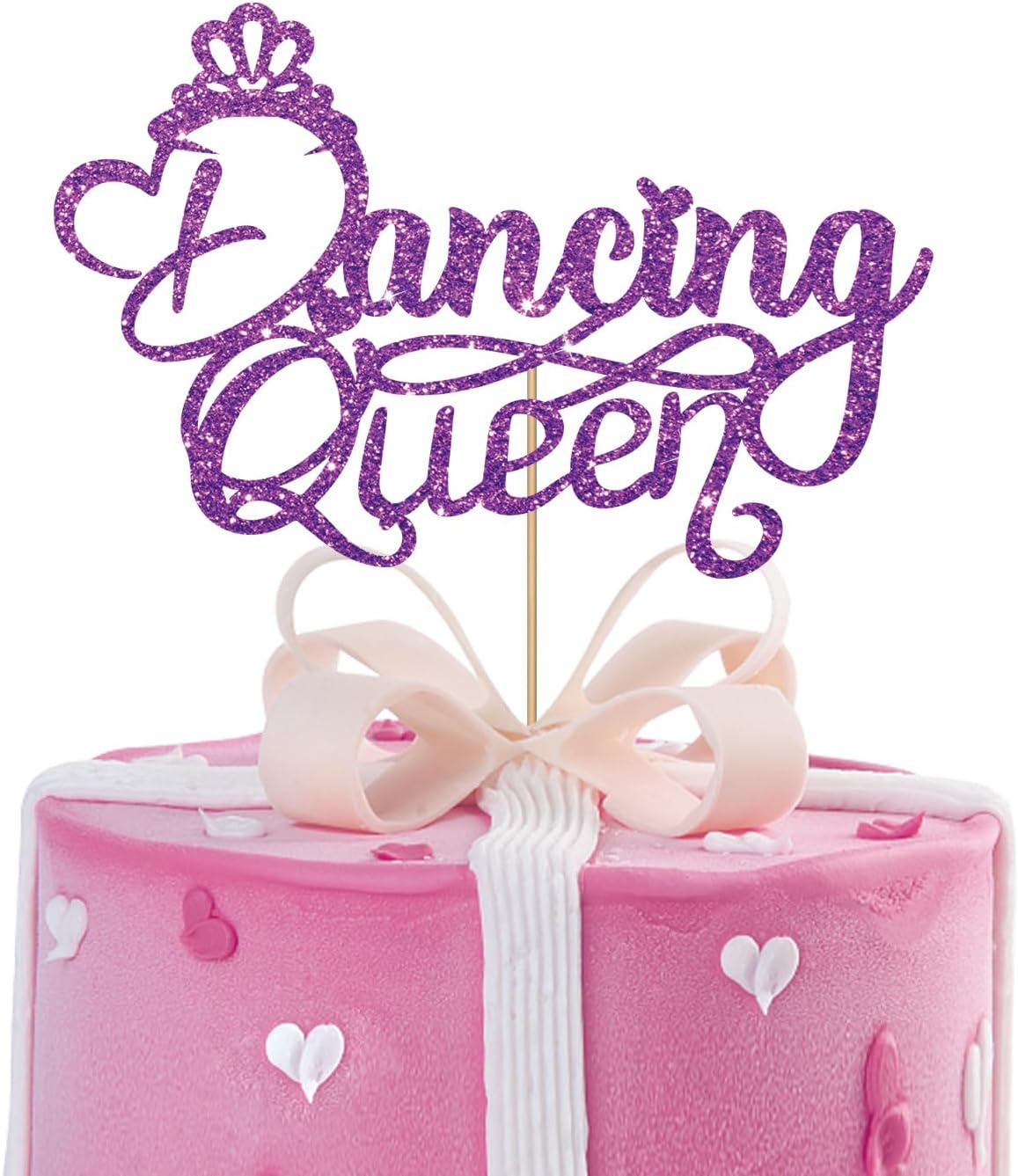 Amazon.com: MINUET MINUTE Dancing Queen Cake Topper, Disco Themed ...