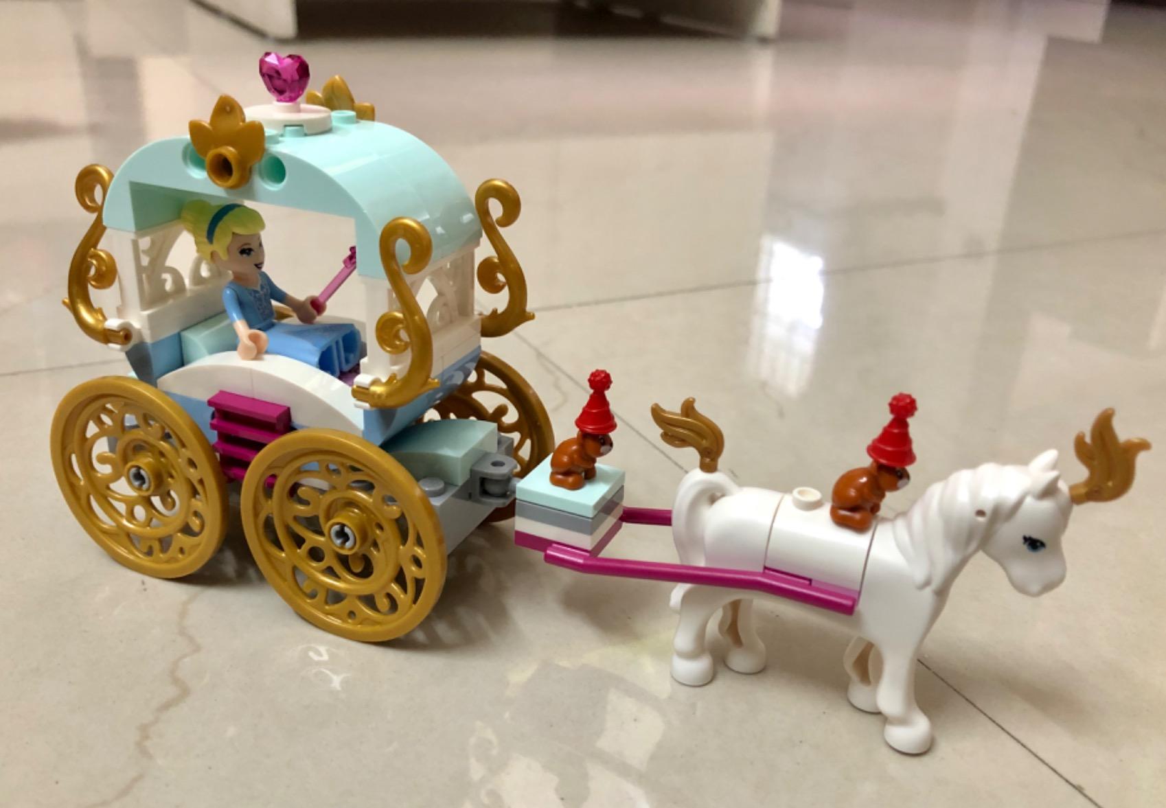 LEGO Disney Princess Cinderella'S Carriage Ride Building Blocks For ...