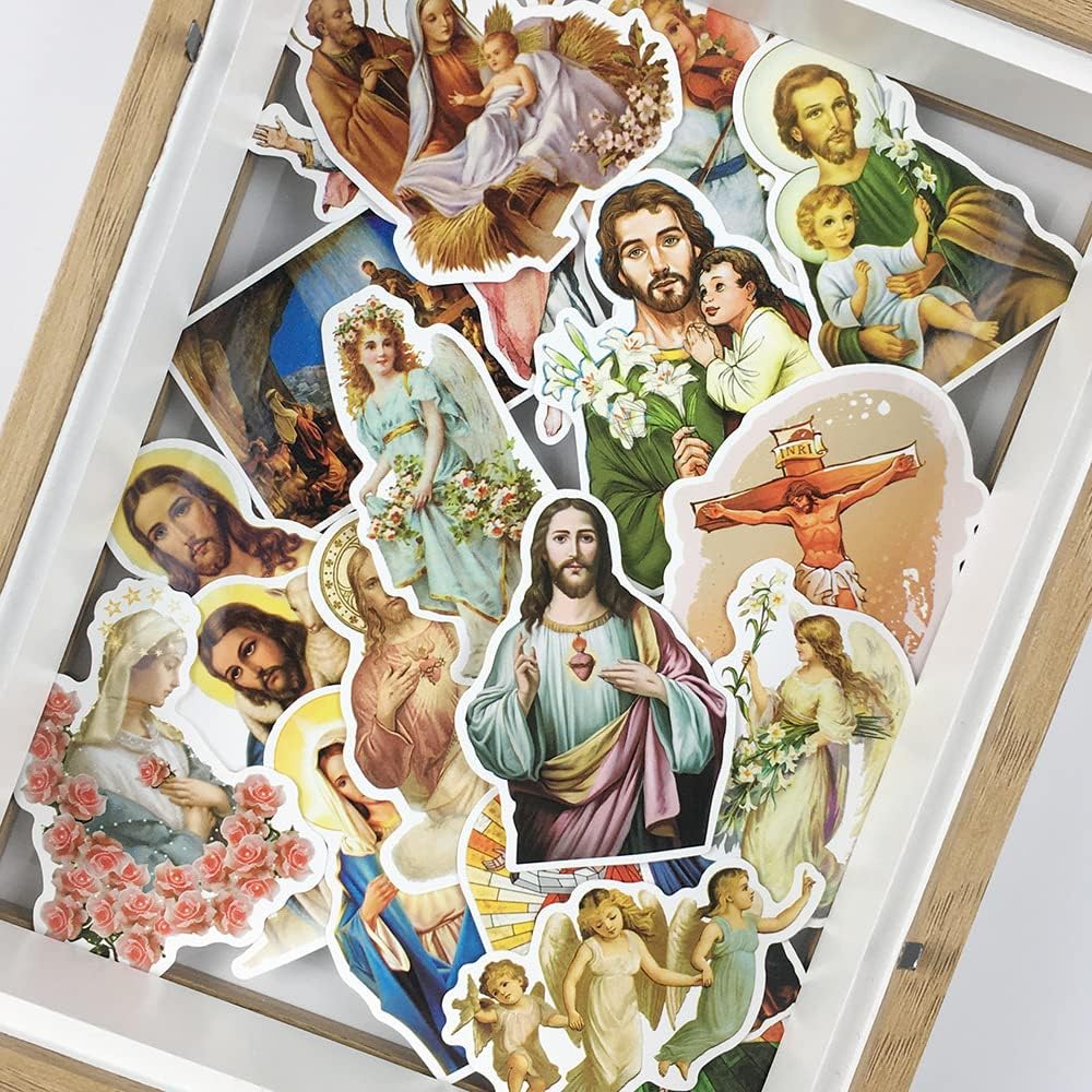 Amazon.com: 68 Pieces Christian Stickers, Bible Verse Faith Stickers ...