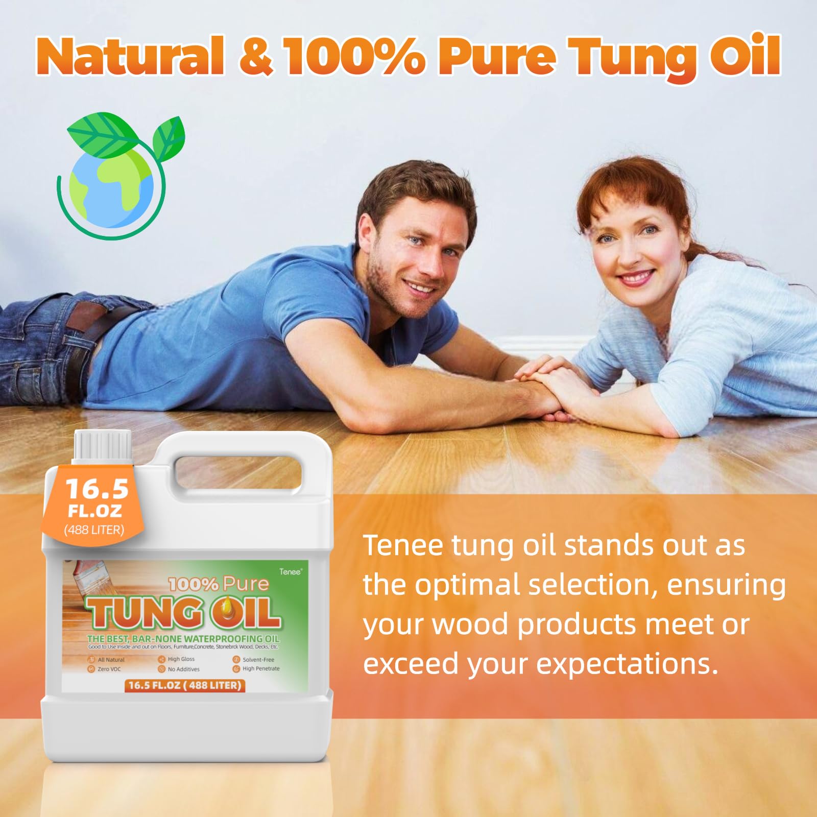 Snapklik.com : Tenee Waterproof Pure Tung Oil That Strengthens ...