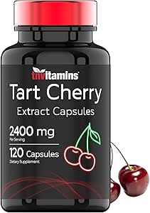 Amazon.com: Tart Cherry Capsules (2400 MG - 120 Count) | from ...