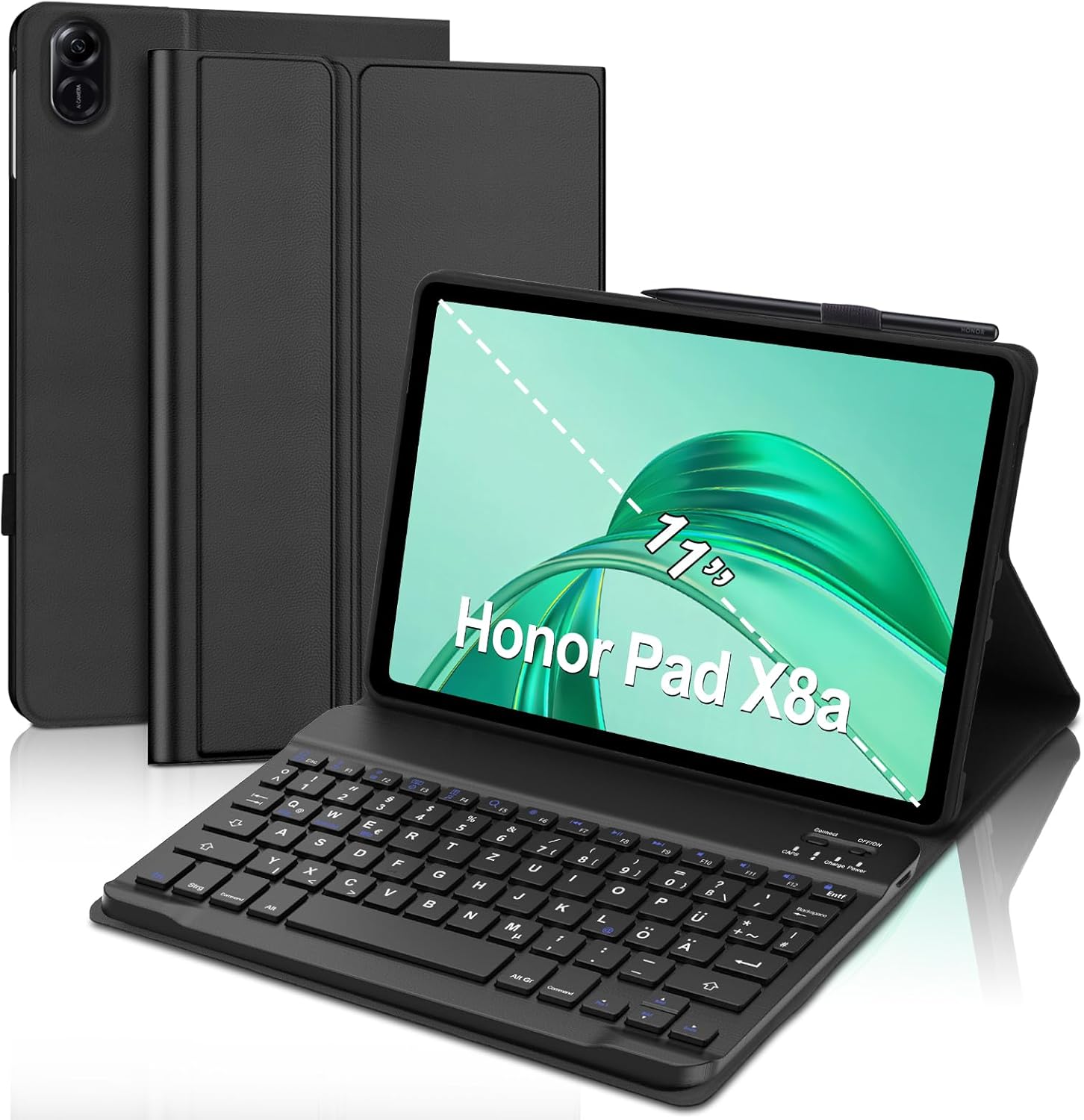 FOGARI Honor Pad X8a Tablet Keyboard - Case with Keyboard for Honor Pad ...