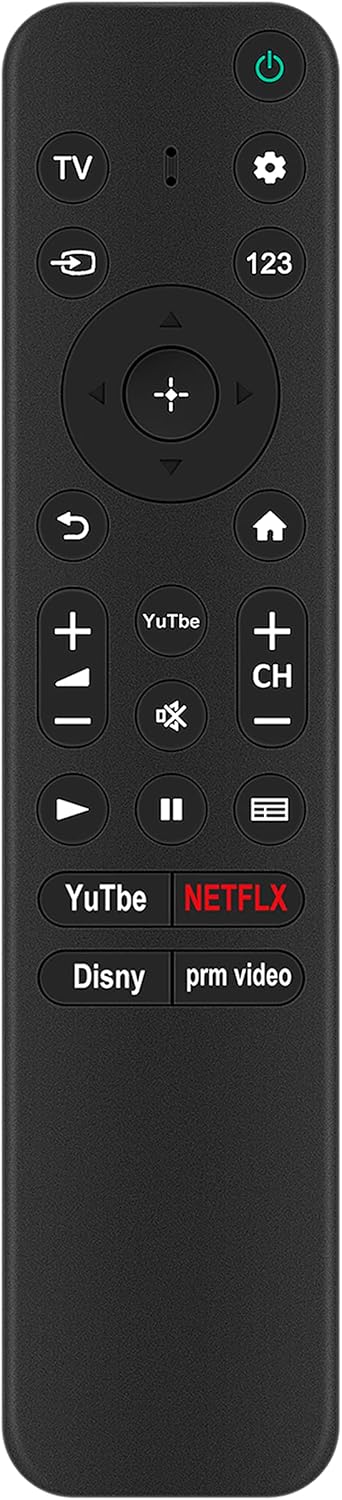 Amazon.com: Replace Remote Controller fit for Sony Bravia XR OLED 4K ...